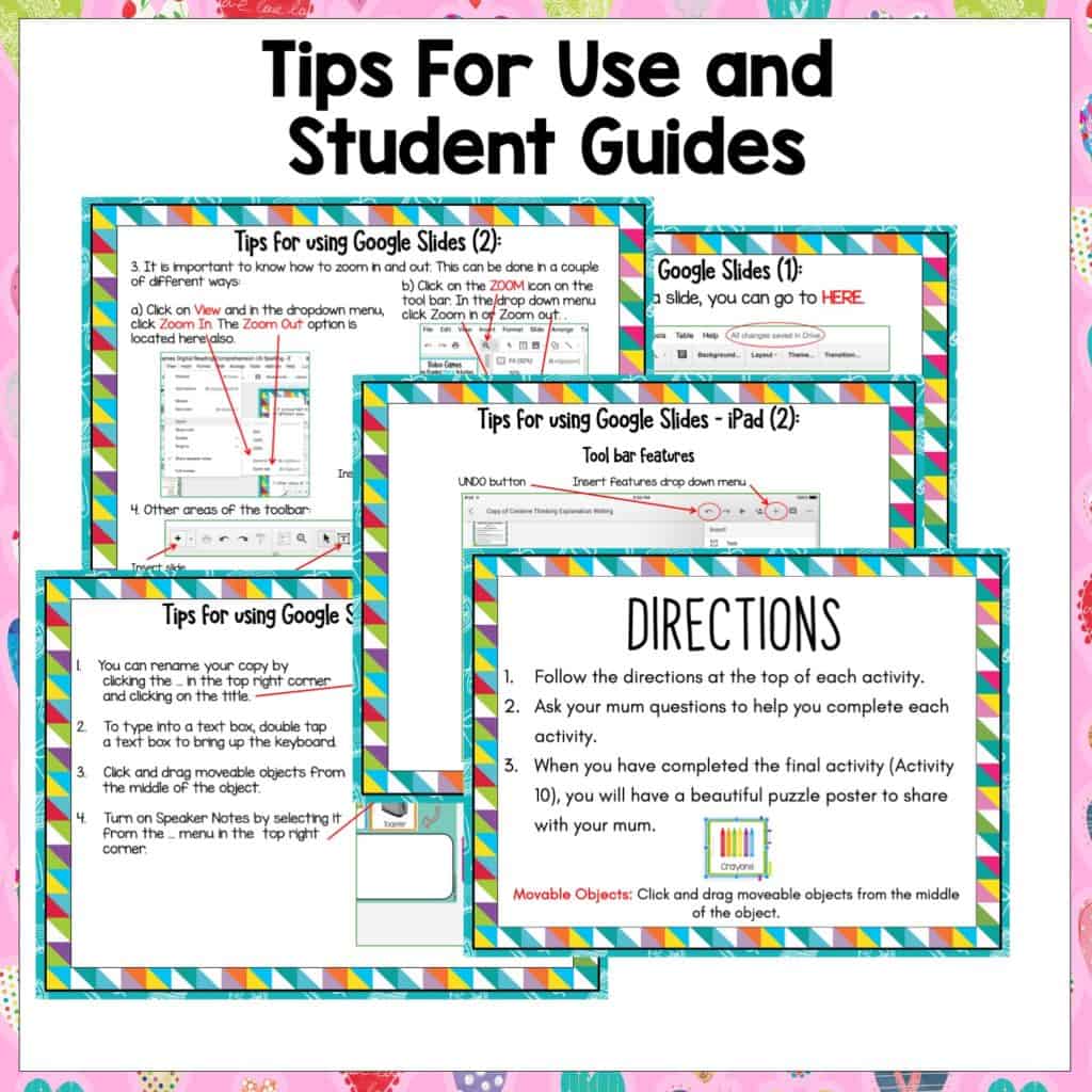 Mother's Day Google Classroom Digital Activities | Distance Learning ...