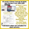 New Zealand History Reading Bundle | NZ School Journal Time Travel ...
