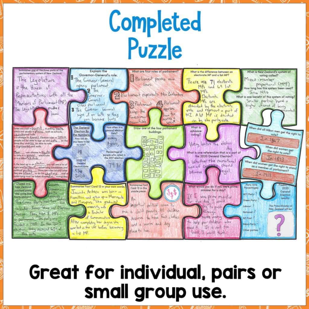 New Zealand Parliament and the 2020 General Election Scavenger Hunt ...