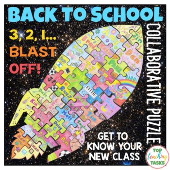 Getting To Know You Activities Collaborative Puzzle | Back to School ...