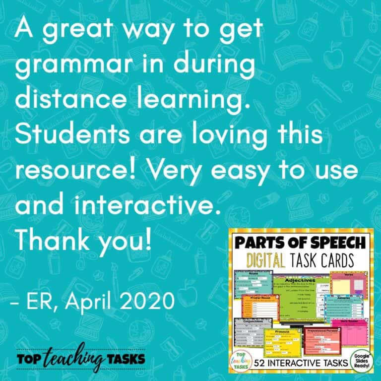 Engaging Ways to Teach Parts of Speech In Your Classroom - Top Teaching ...