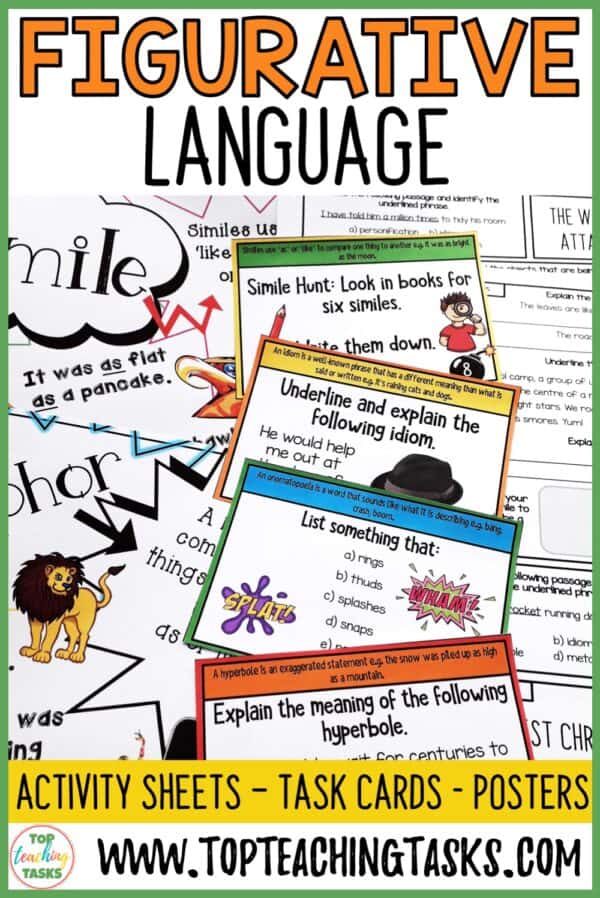 Activities for Teaching Figurative Language