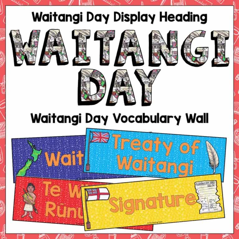 Waitangi Day Junior Activities - Top Teaching Tasks