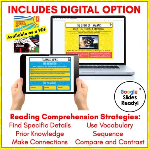 NZ School Journal Level 2 August 2020 Activities | Paper-based and ...