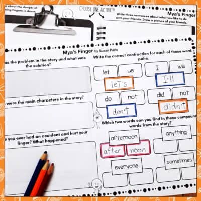 Orange Ready to Read Activities Level 15 and 16 | Junior Primary New ...