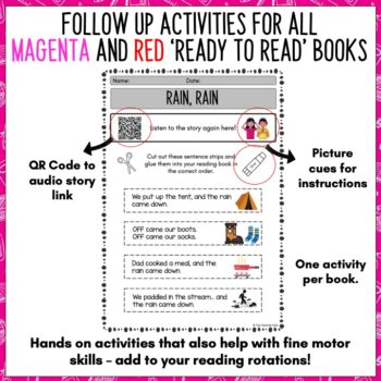 Magenta and Red Ready to Read Activities | Junior Primary New Zealand ...