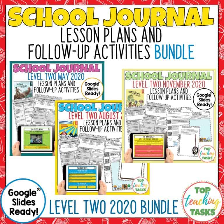 NZ School Journal Level 4 November 2020 Activities | Paper-based and ...