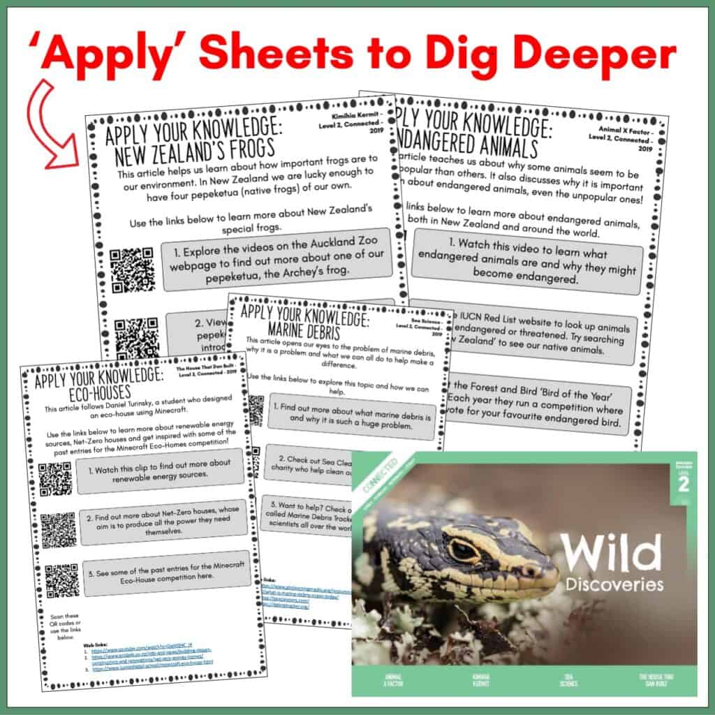 Connected Level 2 2019 Wild Discoveries | NZ School Journals - Top ...