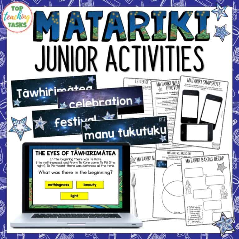 Matariki Junior Activities Pack - Top Teaching Tasks