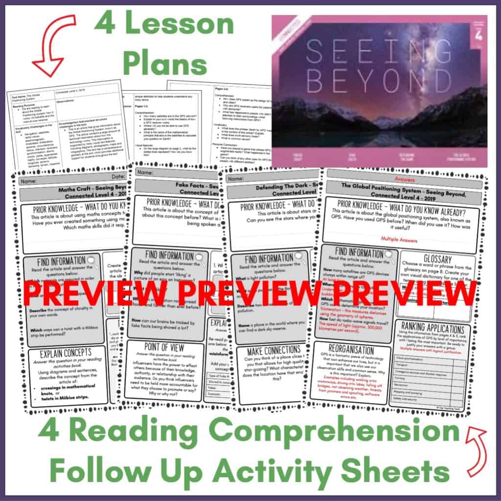 Connected 2019 Level 4 Seeing Beyond | NZ School Journals - Top ...