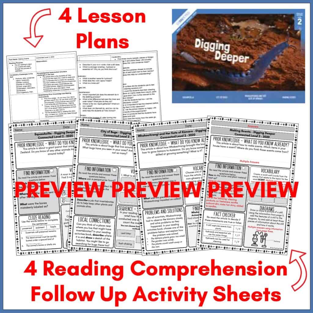 Connected Level 2 2020 Digging Deeper | NZ School Journals - Top ...