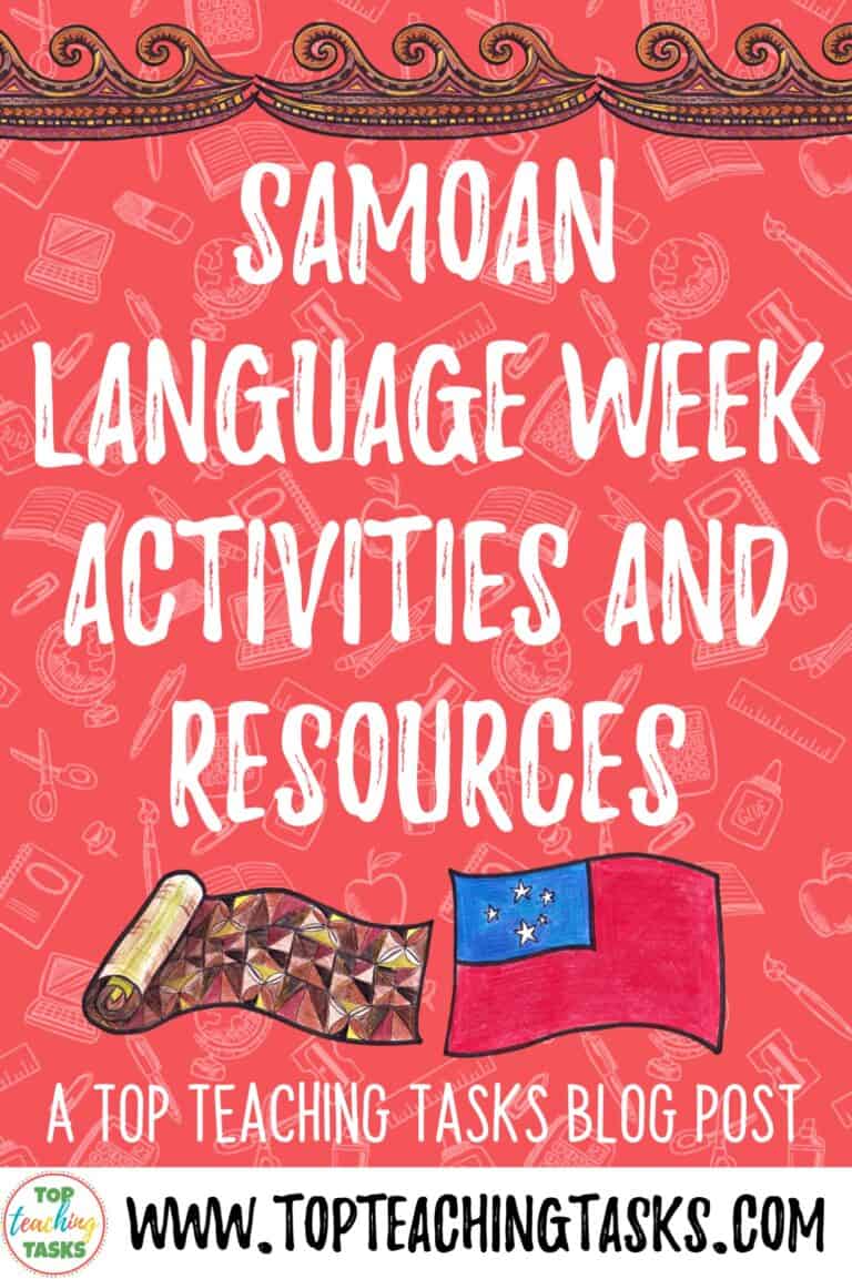 Samoan Language Week Activities and Resources - Top Teaching Tasks