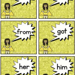 New Zealand Sight Words Flash Cards Magenta to Orange Levels - Top ...