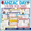 Anzac Day Reading Stations | Anzac Day Activities - Top Teaching Tasks
