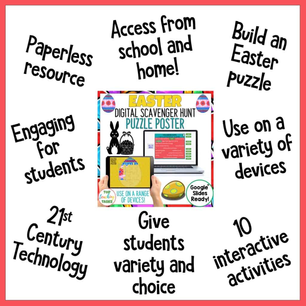 Easter Digital Reading Comprehension Activities | Digital Learning ...