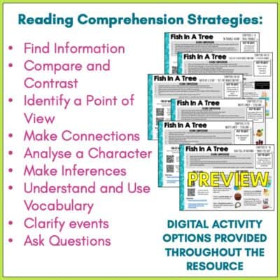 Fish In A Tree Novel Study and Discussion Questions - Top Teaching Tasks