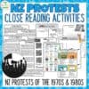 New Zealand Protests Digital Reading Activities - Top Teaching Tasks