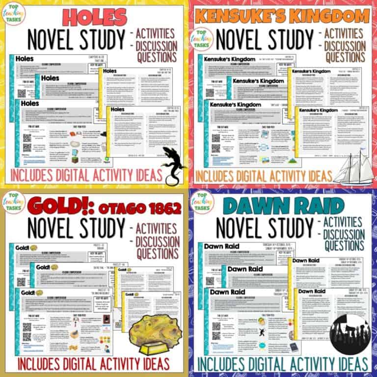 Classroom Read Aloud Novels for 8-12 Year Olds