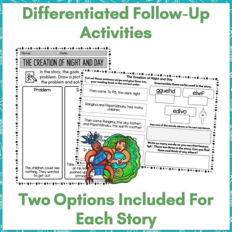 The Creation of Night and Day Shared Reading, Activities & Discussion ...