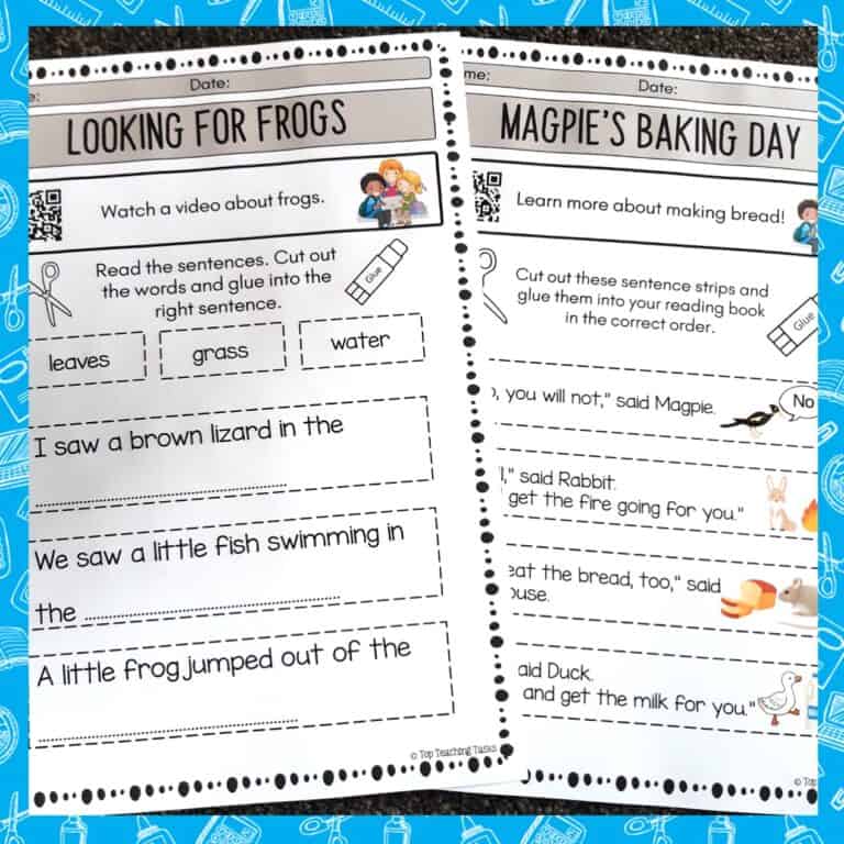 Blue PM Reader Activities Level 9, 10, and 11 | Junior Primary New ...