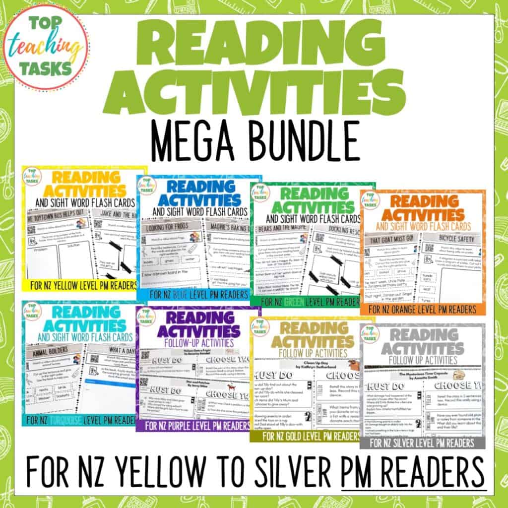 Yellow PM Reader Activities Level 6, 7 and 8 | Junior Primary New ...