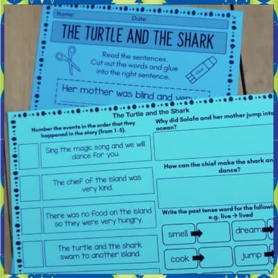 Samoa Myth Shared Reading Passage and Activities - Top Teaching Tasks
