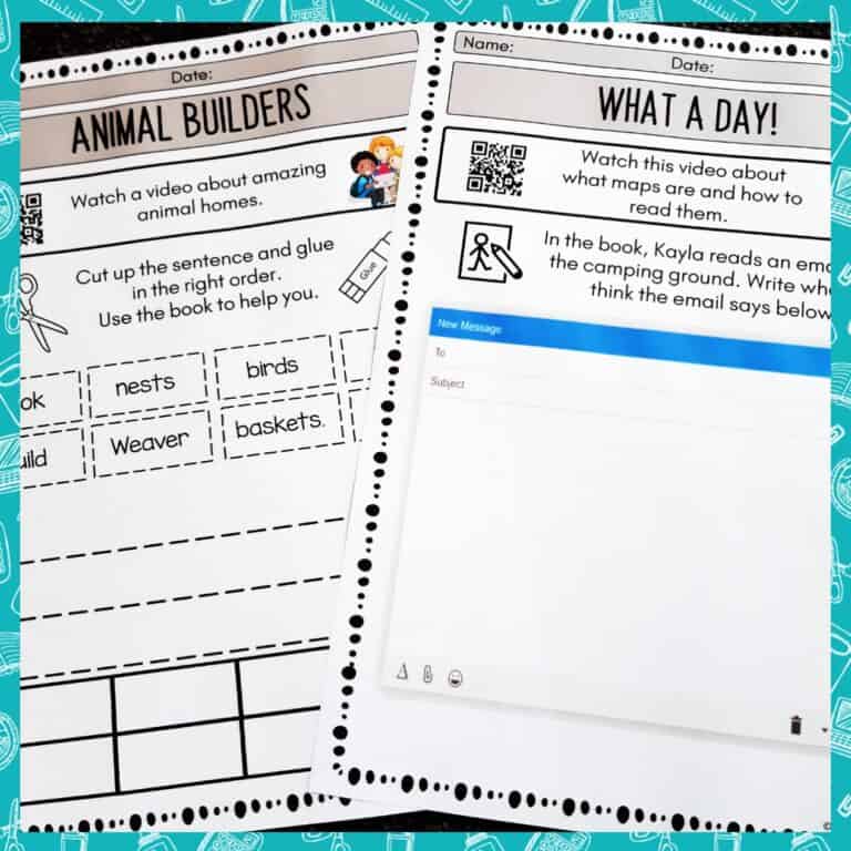 Turquoise PM Reader Activities Level 17 and 18 | New Zealand Reading ...