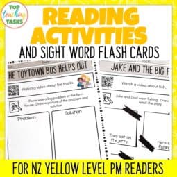 Yellow PM Reader Activities Level 6, 7 and 8 | Junior Primary New ...