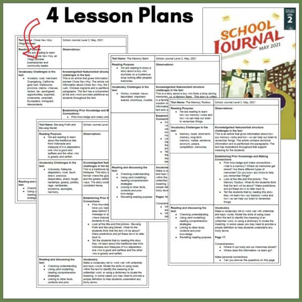 NZ School Journal Level 2 May 2021 Activities - Top Teaching Tasks