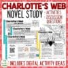Charlotte's Web Novel Study and Discussion Questions - Top Teaching Tasks