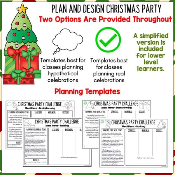Christmas Party Challenge | Create Your Own Christmas Party - Top ...