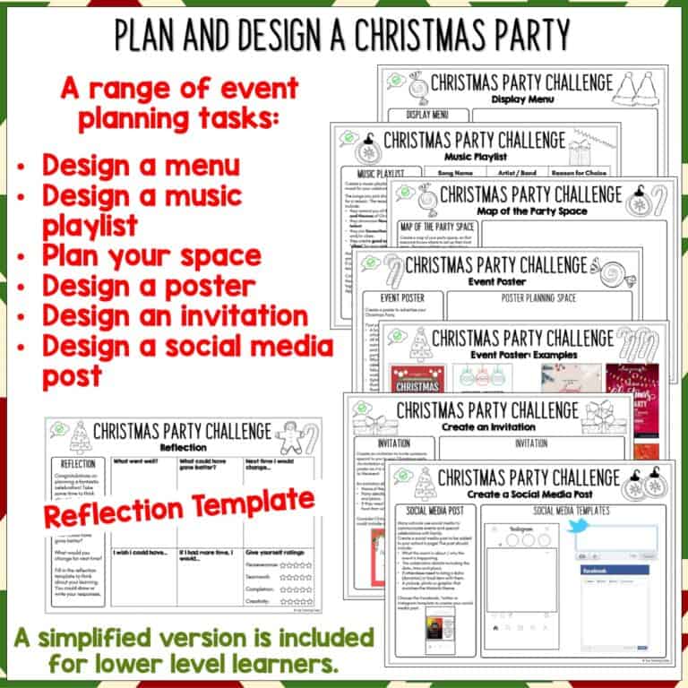 Christmas Party Challenge | Create Your Own Christmas Party - Top ...