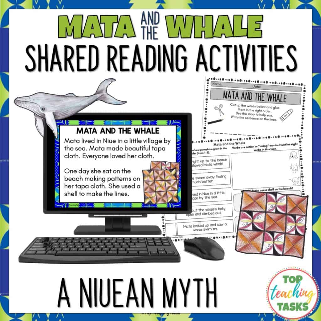 Pacific Myths and Legends Shared Reading Activities Bundle - Top ...