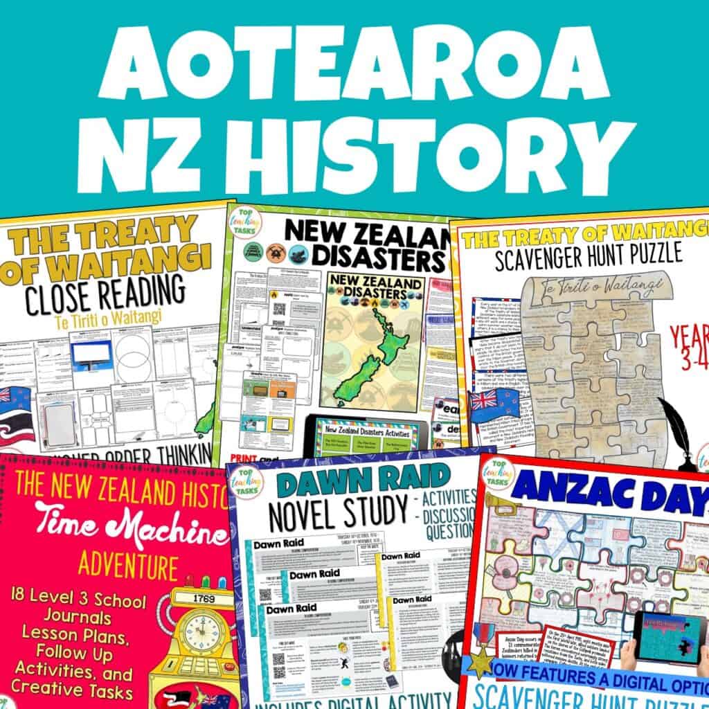 Teaching New Zealand History - Top Teaching Tasks