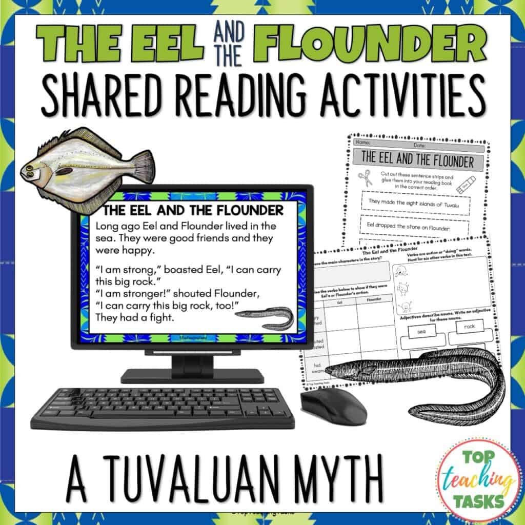 Pacific Myths and Legends Shared Reading Activities Bundle - Top ...