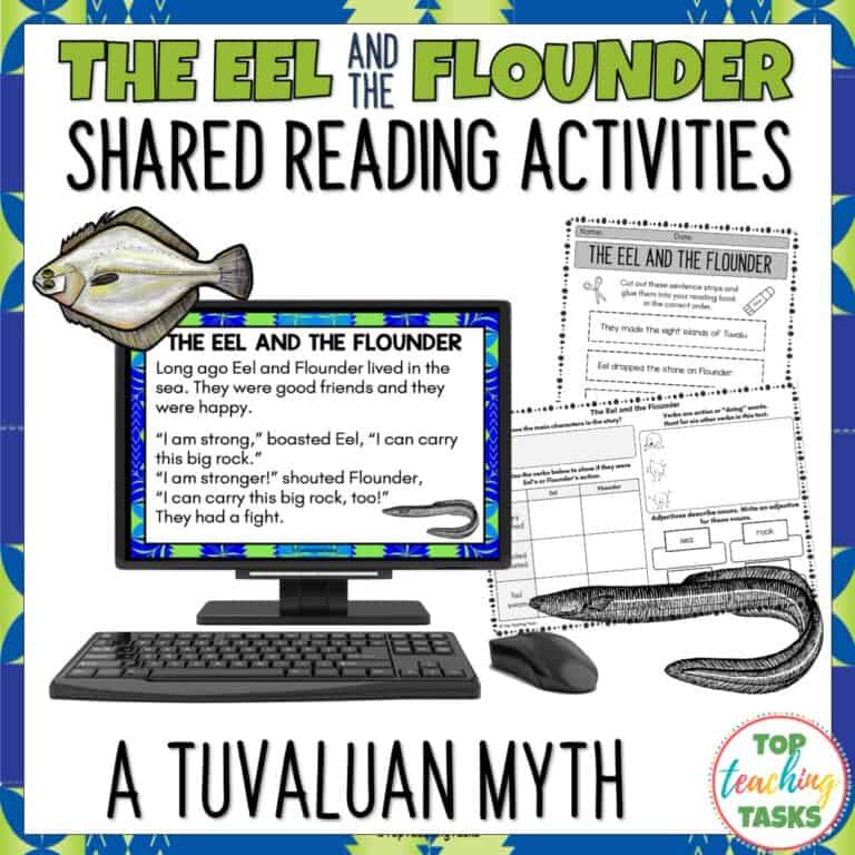 Pacific Myths and Legends Shared Reading Activities Bundle - Top ...