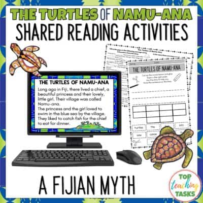 Pacific Myths and Legends Shared Reading Activities Bundle - Top ...