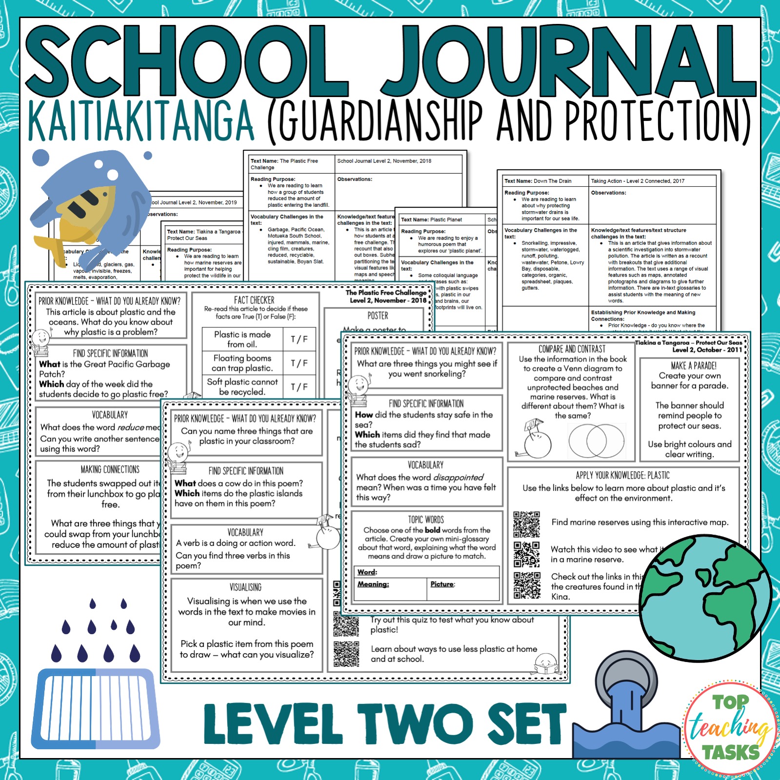 Aliens NZ School Journal Set | Follow-Up Activities - Top Teaching Tasks