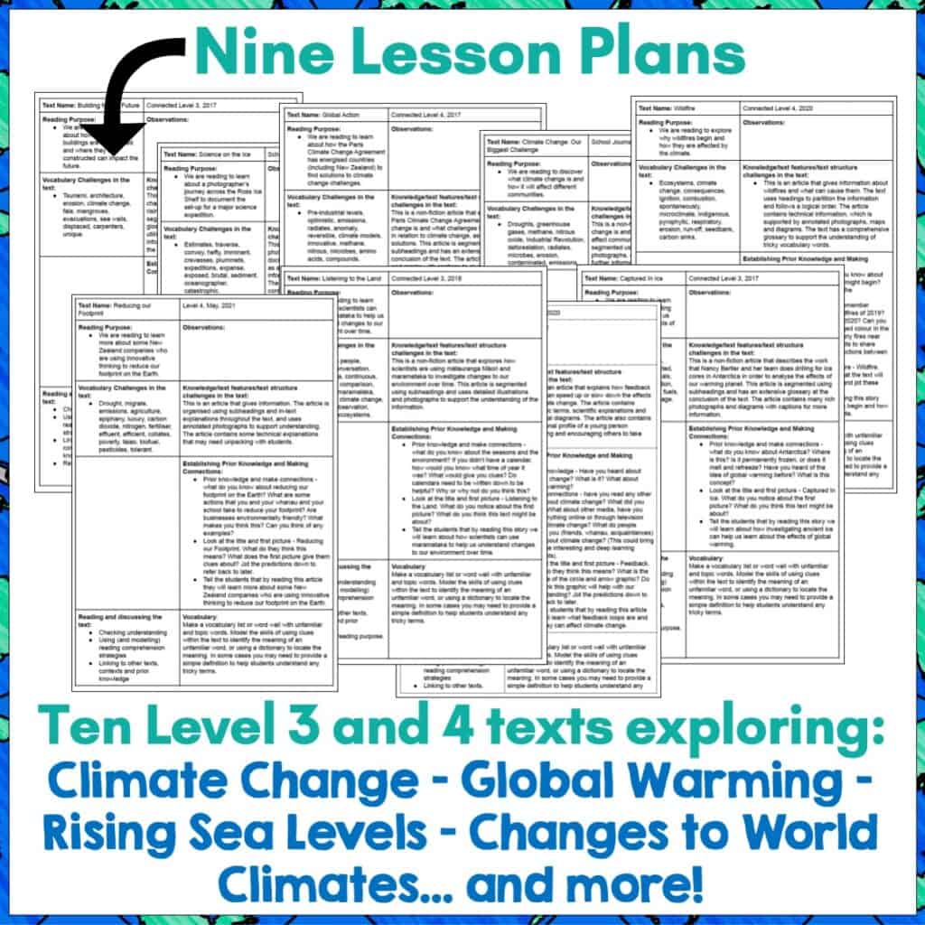 Climate Change School Journal Set | Follow-Up Activities - Top Teaching ...
