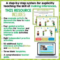 Reading Skills Task Cards and Teaching Tools - Word Recognition and ...