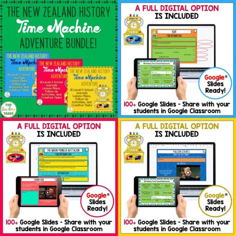 Teaching New Zealand History - Top Teaching Tasks