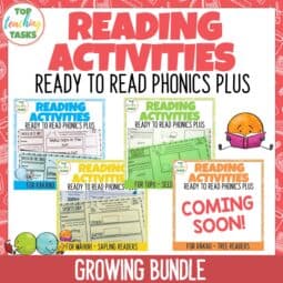 Ready to Read Phonics Plus Reading Activities - Growing Bundle - Top ...