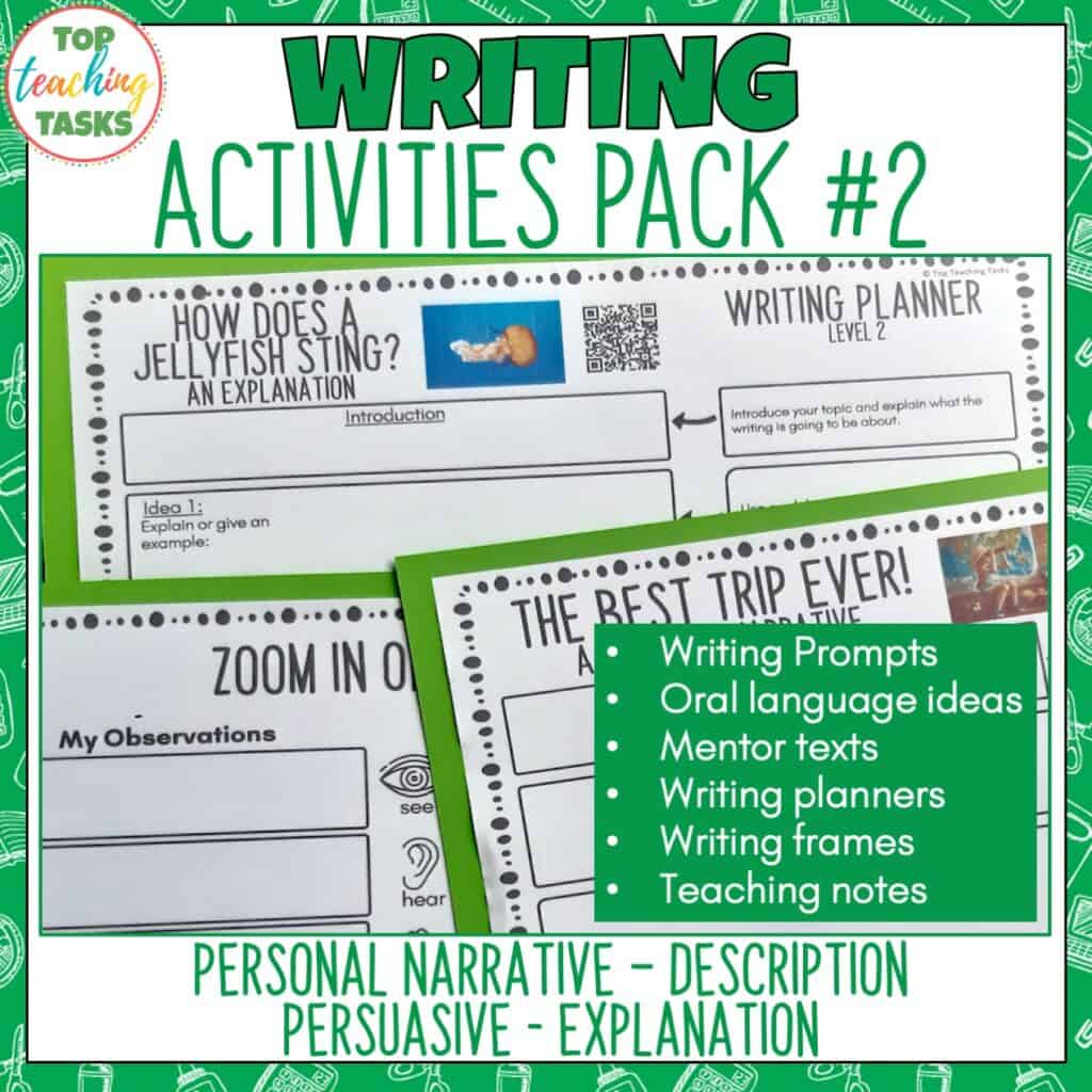 Writing Activities: Recount, Description, Explanation and Persuasive ...