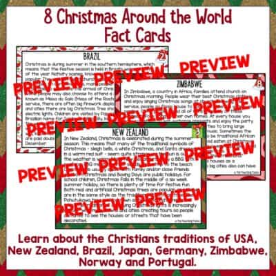 Christmas Around The World Reading Comprehension Activity - Top ...