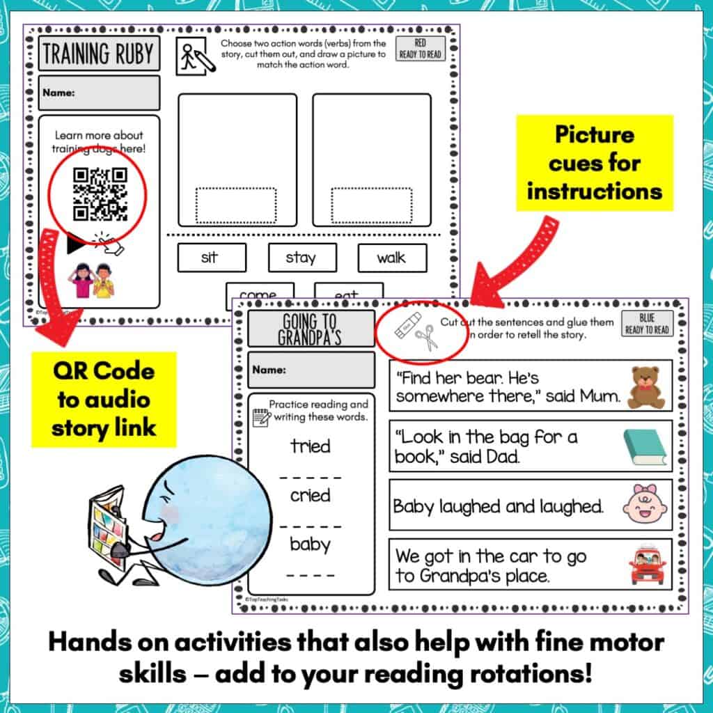 Ready to Read Activities for Magenta to Gold Bundle - Volume Two - Top ...