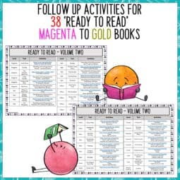 Ready to Read Activities for Magenta to Gold Bundle - Volume Two - Top ...