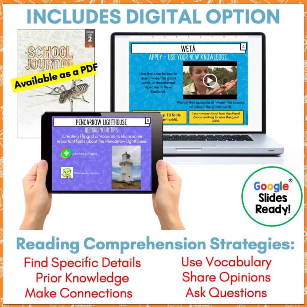 NZ School Journal Level 2 August 2019 Activities | Paper-based ...