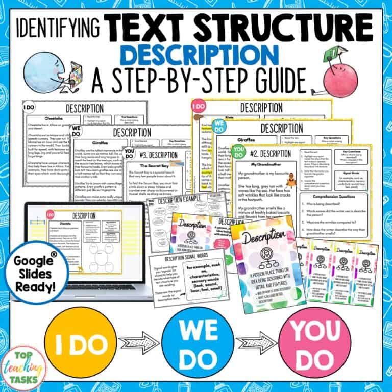 Identifying Nonfiction Text Structure Bundle - Top Teaching Tasks