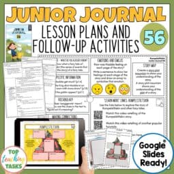 NZ Junior Journal 55 Activities and Lesson Plans Paper-based and ...