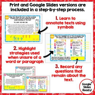 Monitoring for Understanding | Reading Passages and Activities - Top ...